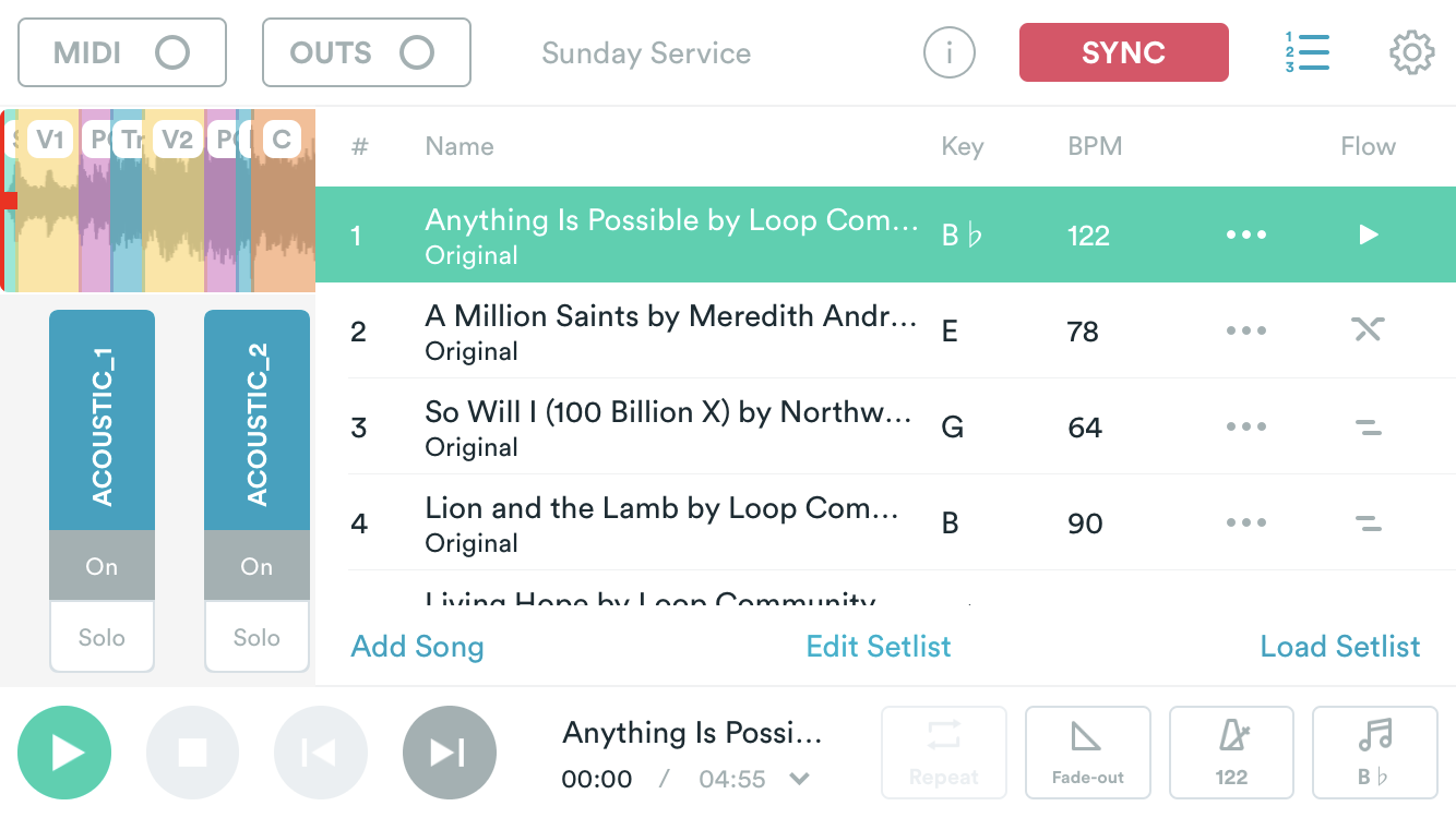 Loop Pro - Prime Setlists - Loop Community Blog
